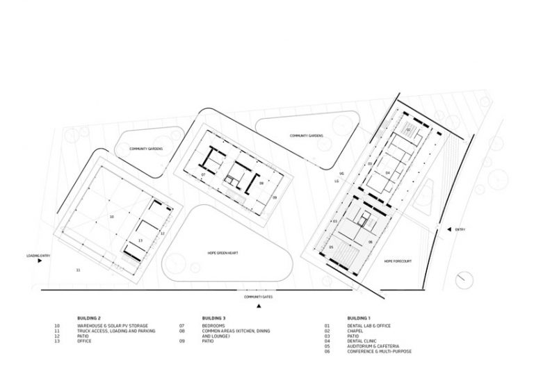 kigali roofscapes is a proposed dental center embedded into the ...