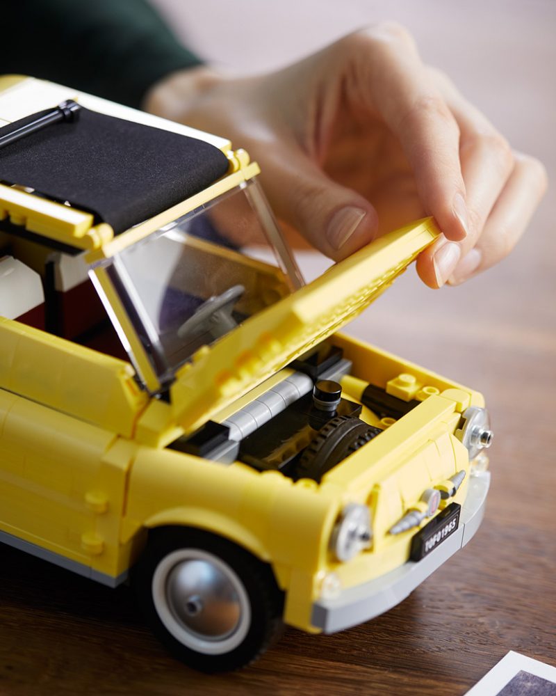 LEGO's fiat 500 lets you own a (miniature) icon of italian automotive ...