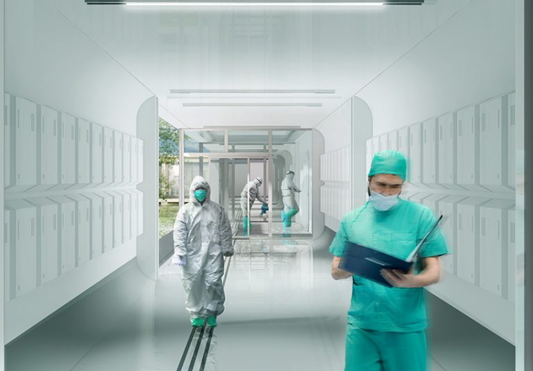 studio prototype designs the 'vital house' to combat COVID-19