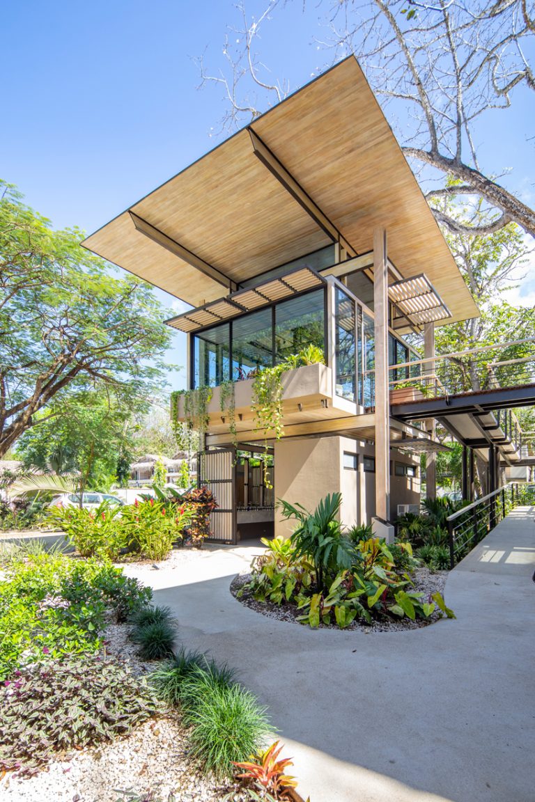 studio saxe introduces athletic center to pacific yoga town in costa rica