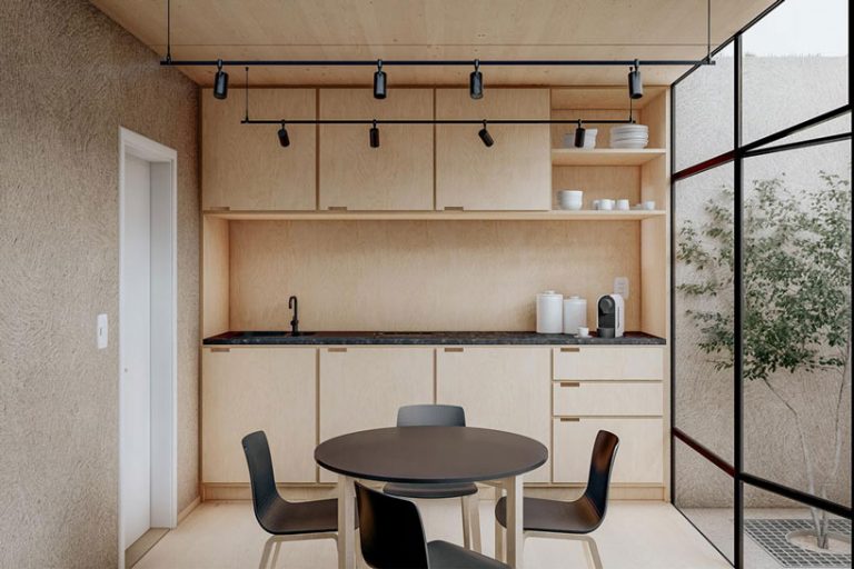 'buried studio' by igor leal imagines a sunken garden office in rio de ...