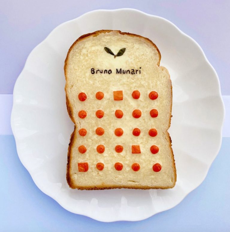 manami sasaki creates edible version of a zen japanese rock garden on toast