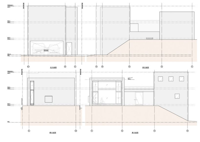 sagamine house by tomoaki uno architects is a concrete dwelling in japan