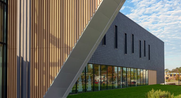 sustainable CUPACLAD slate cladding is tailored to fit your façade