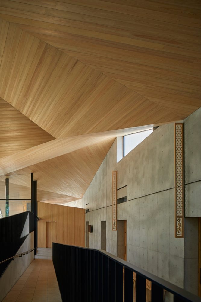 asai architects tops office building of tokyo's kameari katori shrine ...