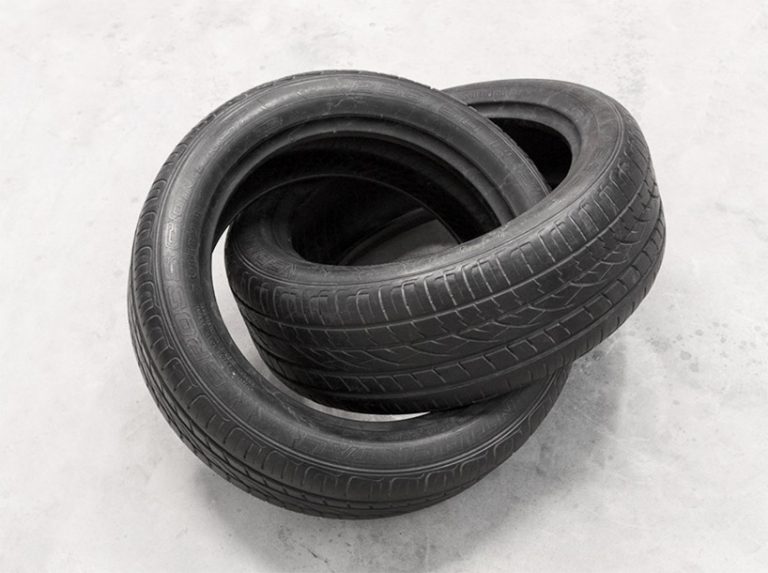 fabio viale transforms marble into polystyrene, rubber and plastics