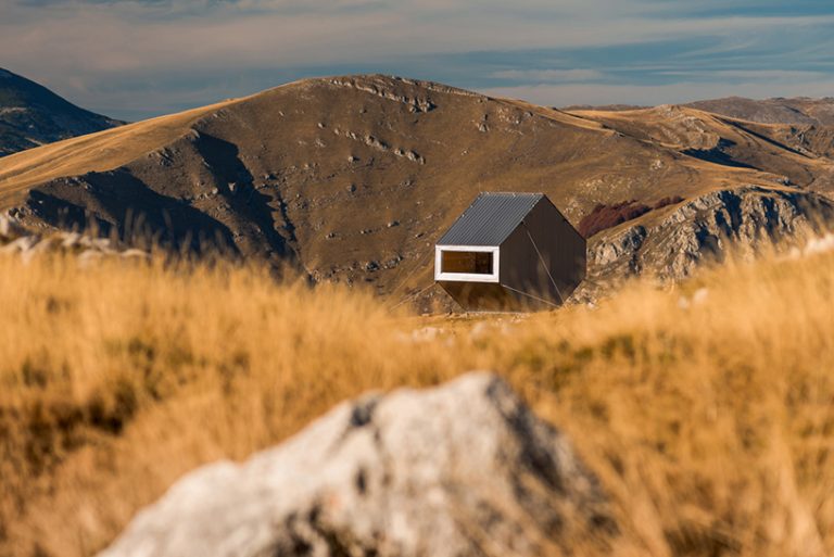 filter architecture completes bivouac zoran simic cabin in bosnia ...