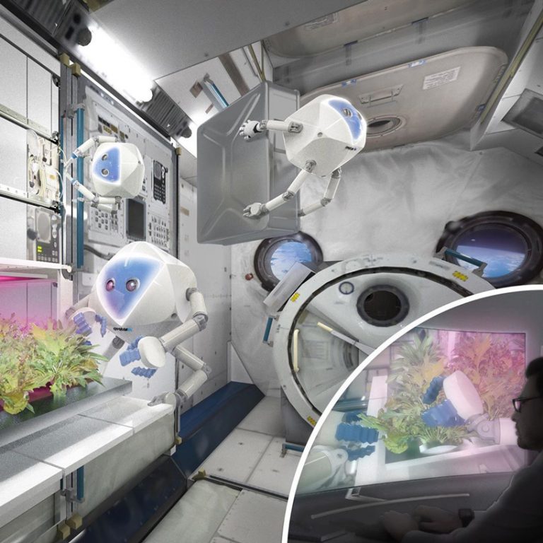 the world's first 'space avatar' offers views from onboard the ISS