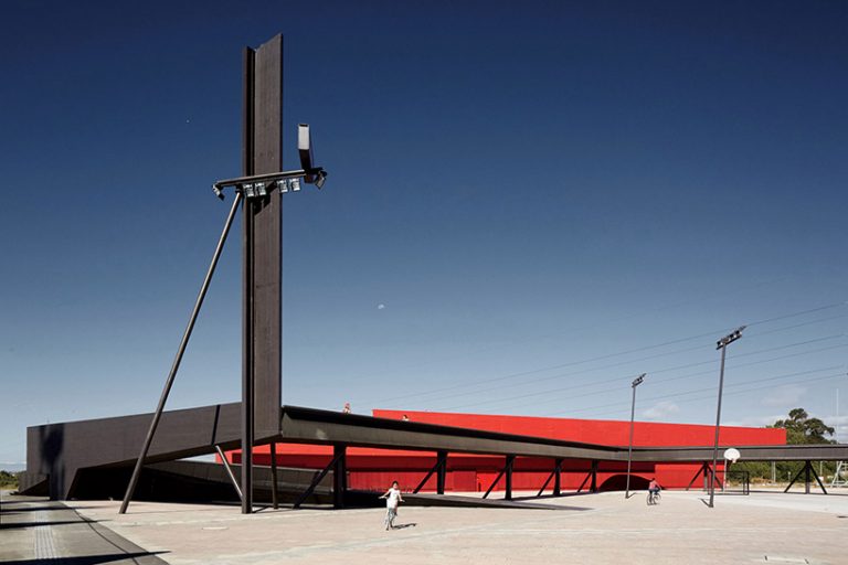 smiljan radic designs community space to revitalize a neighborhood in chile