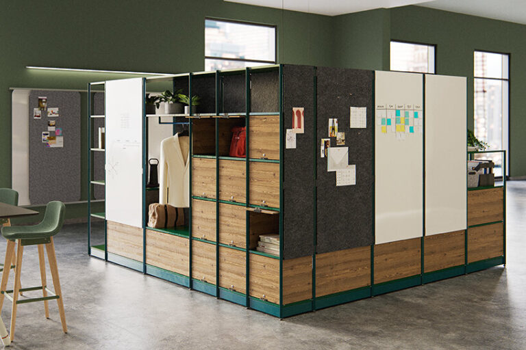 modular steelcase flex active frames adapt post-pandemic workspaces