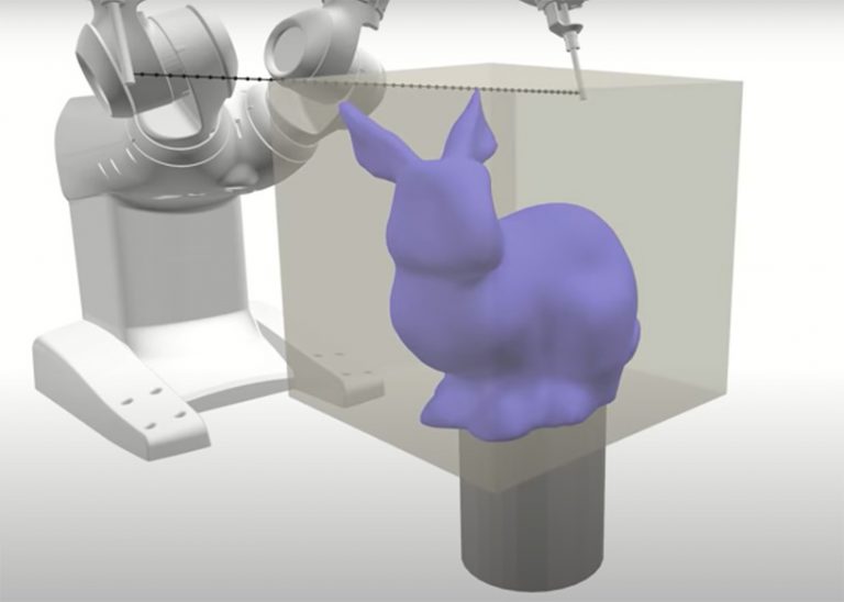 RoboCut, a robot that can sculpt styrofoam like an artist