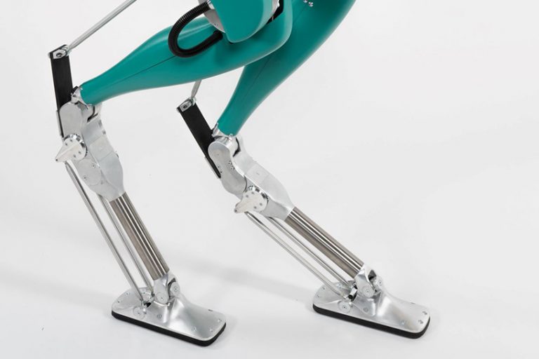foldable agility robotics delivery bot squats in as your workout partner