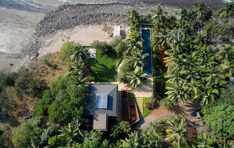 architecture brio rebuilds a beach house in alibag, india