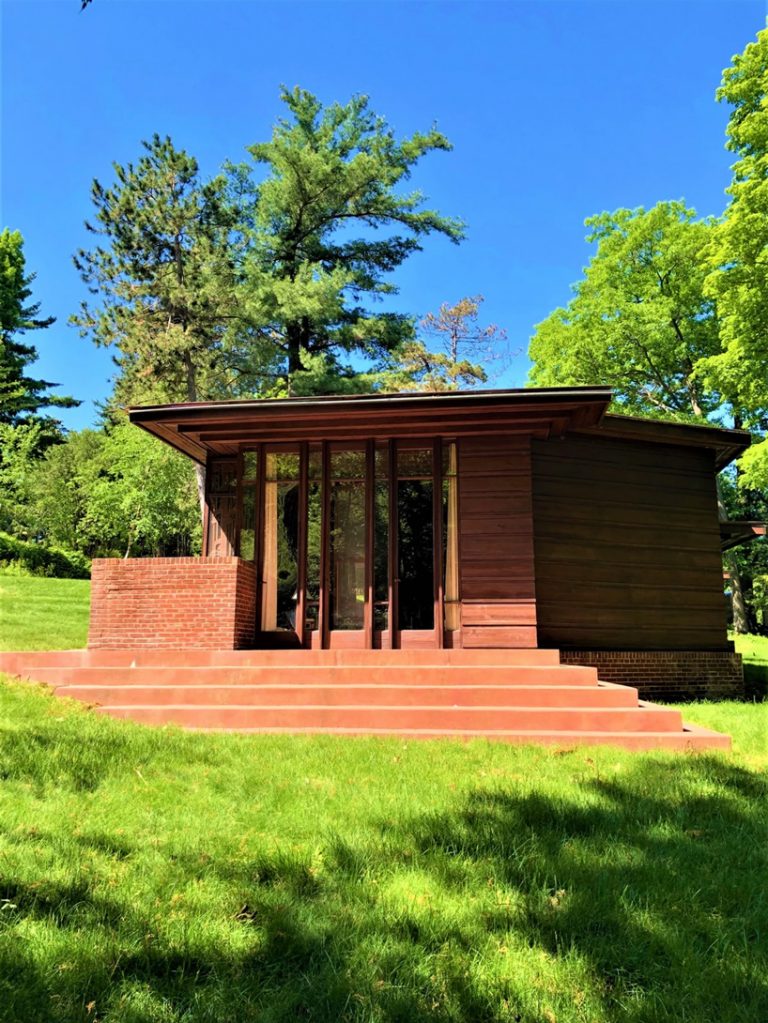 early frank lloyd wright usonian house in wausau, wisconsin, goes on ...