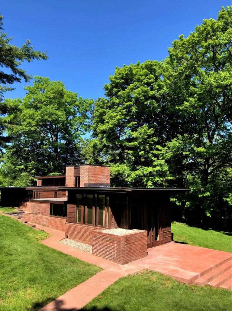 early frank lloyd wright usonian house in wausau, wisconsin, goes on ...