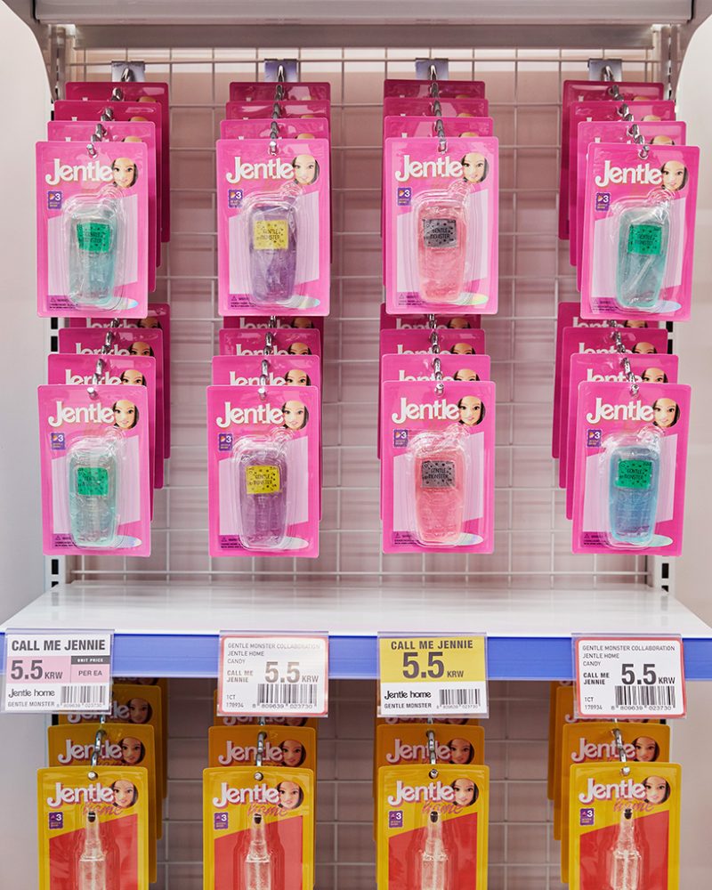 GENTLE MONSTER's dollhouse pop-up store boasts a half-scaled façade