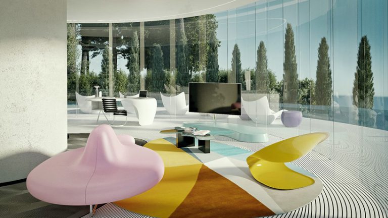 karim rashid's dream house is a futuristic yet economical house in the ...