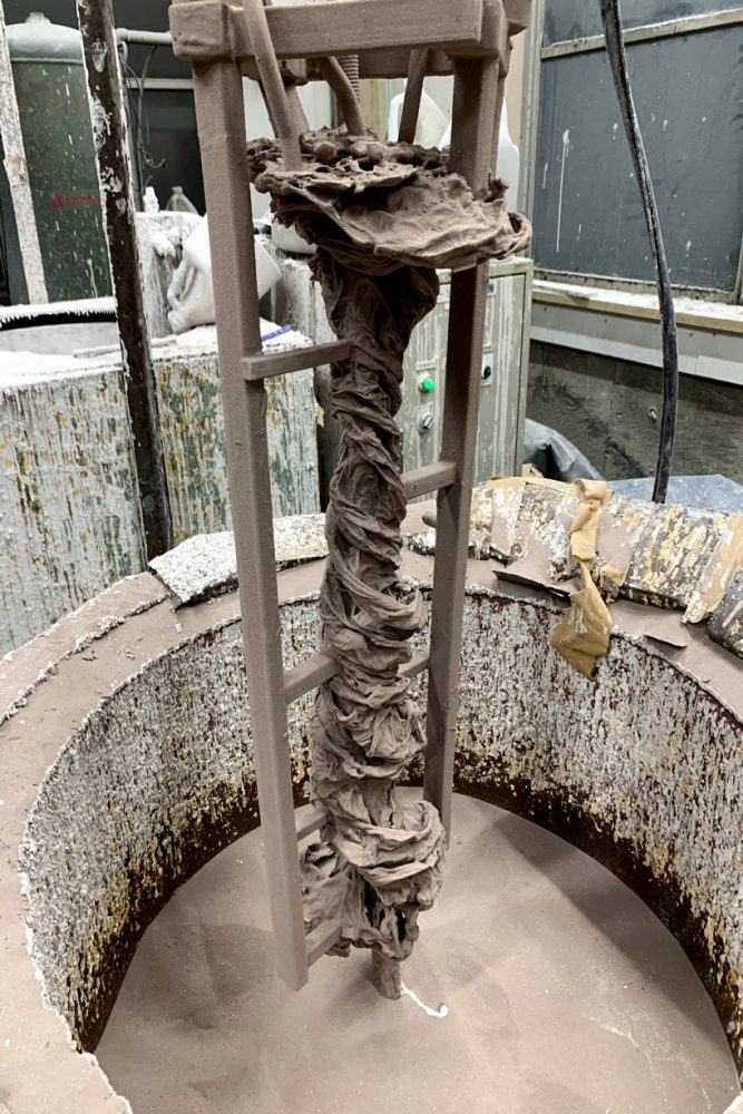 we+ captures the shape of a water vortex to create the 'swirl' light ...