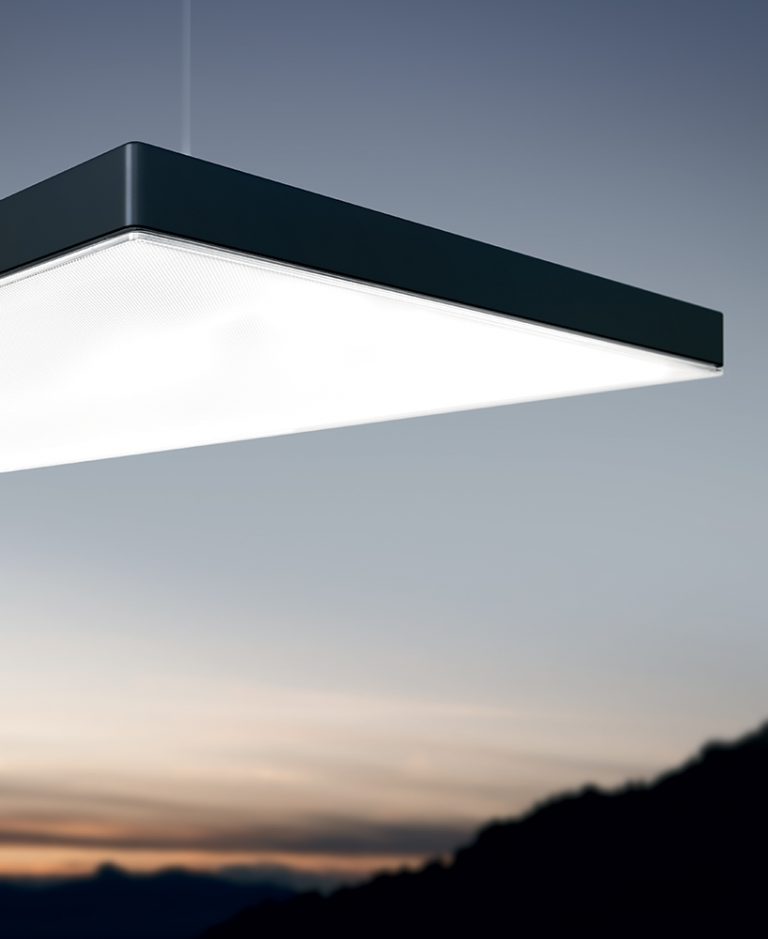 frameless zumtobel light fields III flexibly fits any interior space
