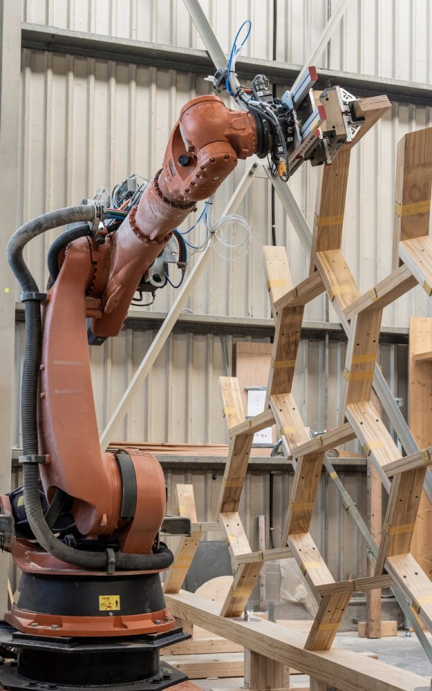 gramazio kohler research, ETH zurich plants 'future tree' in swiss ...