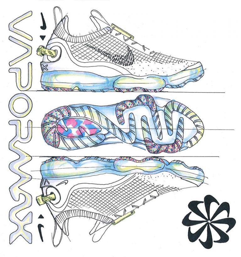 five ways the NIKE air vapormax 2020 flyknit incorporates circular design