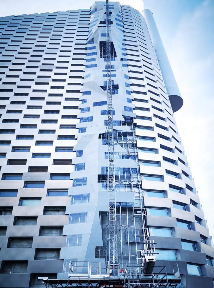 world's tallest climbing wall scales bjarke ingels' copenhill, copenhagen