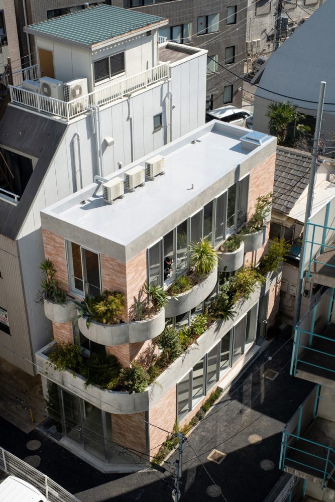 yoko takaike architects designs two small, playful office buildings in ...