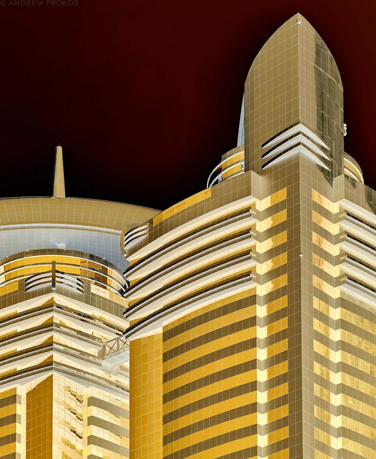 andrew prokos transforms UAE cityscapes into 'inverted' color fields