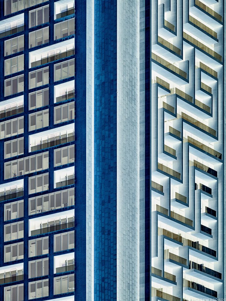 andrew prokos transforms UAE cityscapes into 'inverted' color fields