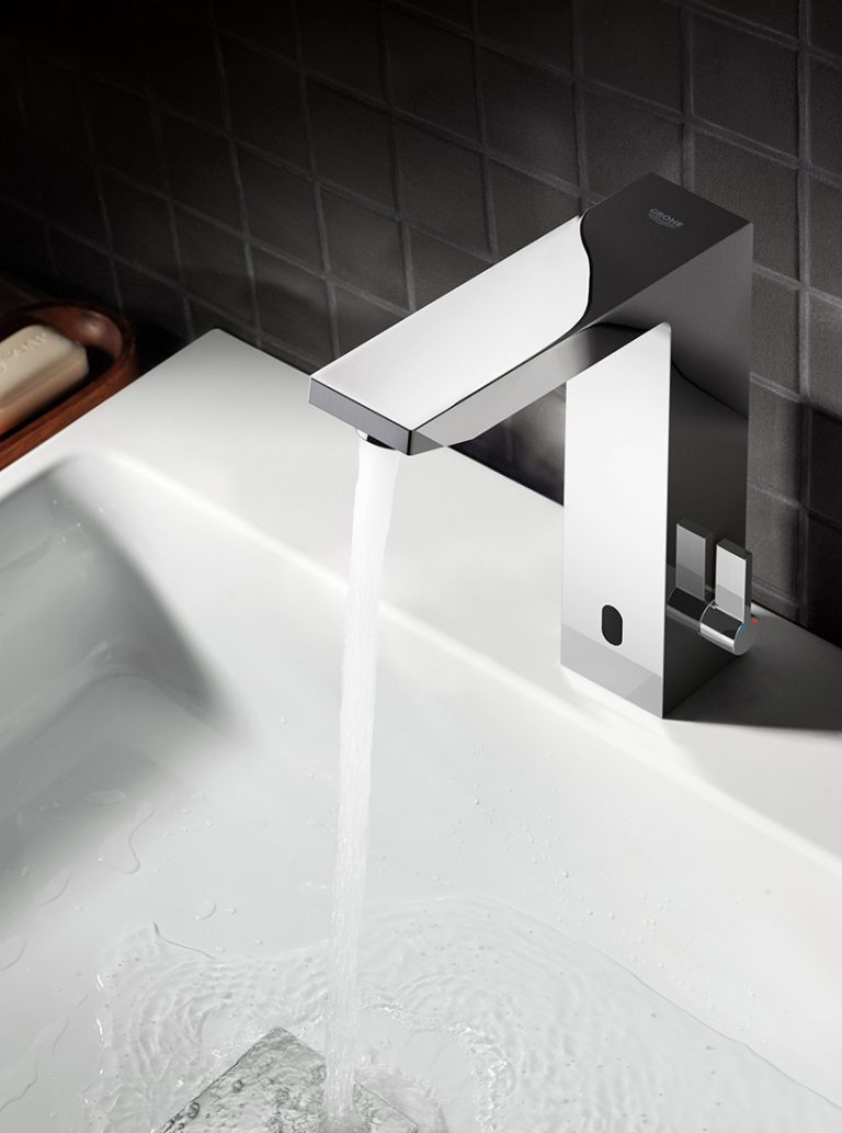 untouchables: GROHE's automatic contactless faucets offer hygienic result
