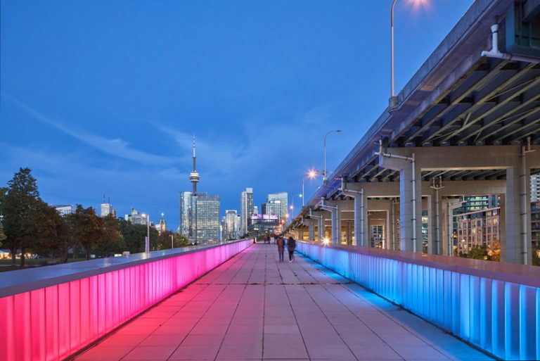 'thermally speaking' light installation changes colors according to ...