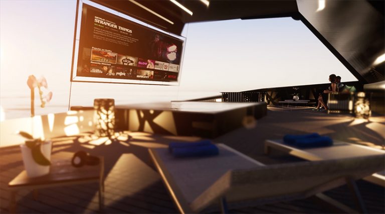 hydrogen and solar powers autonomous nemesis one hydrofoil catamaran