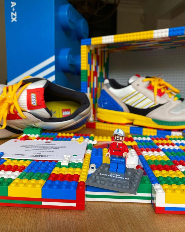 adidas originals announces LEGO x ZX 8000 sneaker collaboration