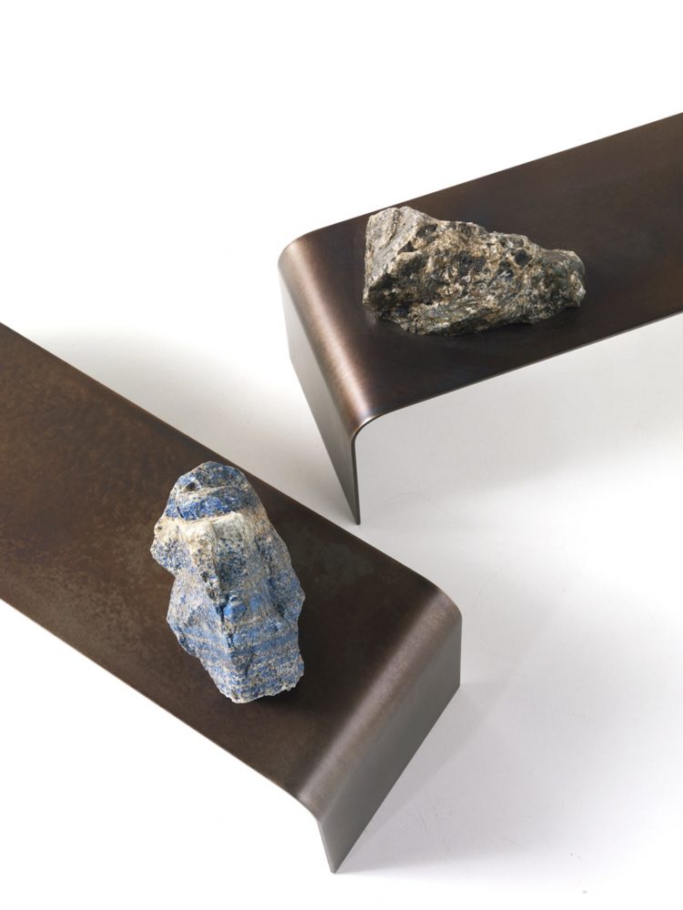 CTRLZAK composes 'agment' functional sculptures using minerals and iron ...