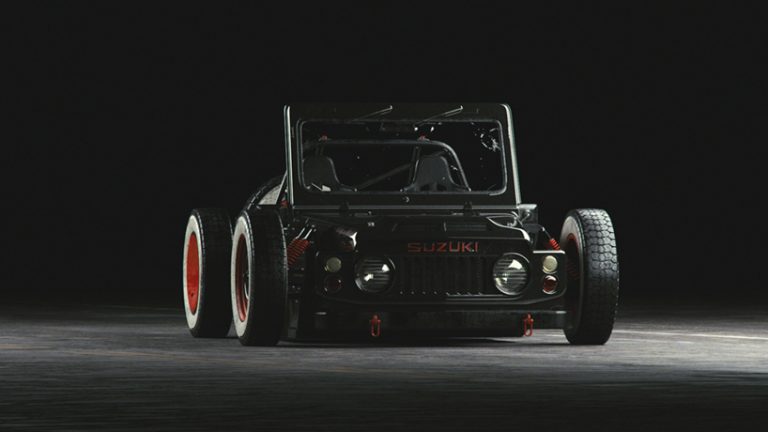 les83machines trades off-road function for rat rod coolness with 1977 jimny