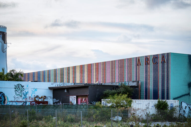 esrawe studio and SUPERFLEX unveil vibrant ARCA warehouse in miami