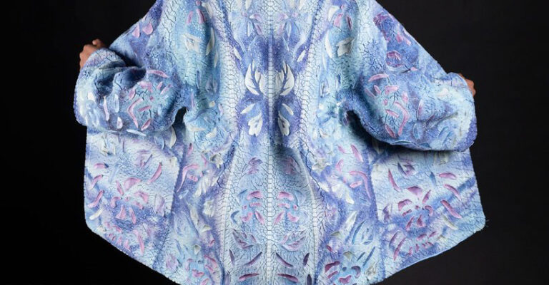 ganit goldstein combines 3D printing & embroidery to create sustainable ...