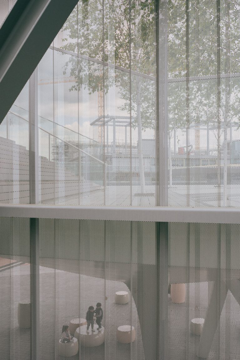 neiheiser argyros cloaks london underground vents with sculptural screen