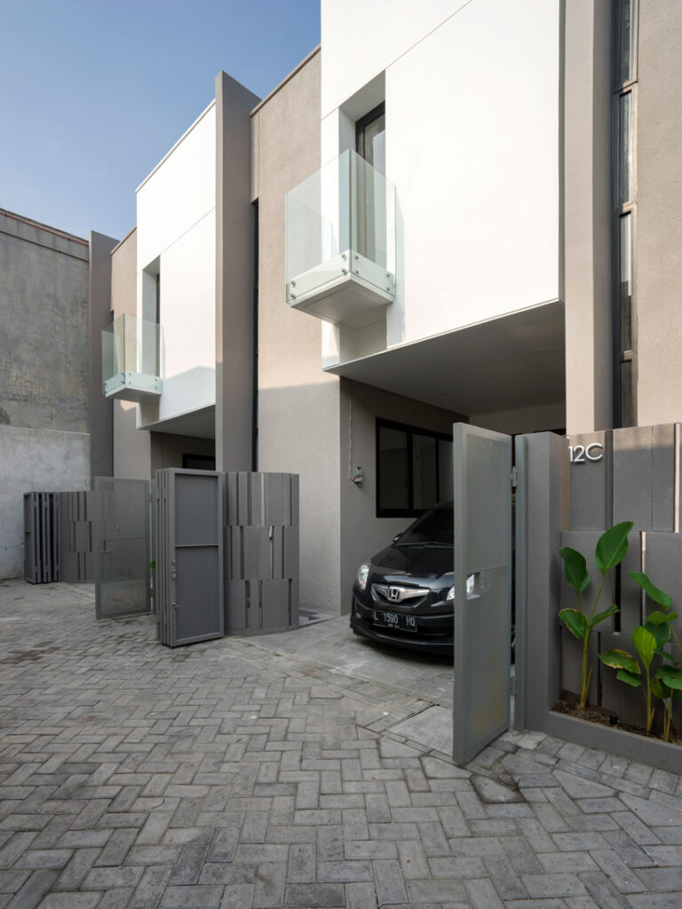 simple projects architecture designs light-filled micro housing complex ...