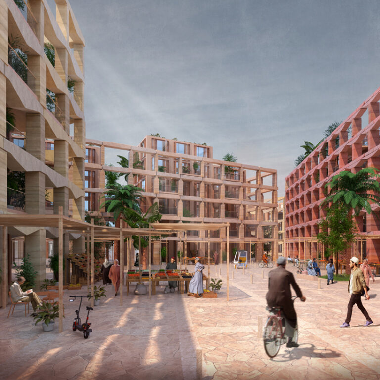 studio BELEM develops housing concept for a theoretical city in morocco