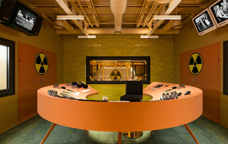 the simpsons iconic locations get a wes anderson-style makeover