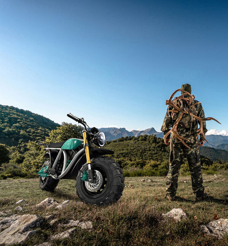 volcon unveils grunt, an all-electric, easy-to-ride, all-terrain motorcycle