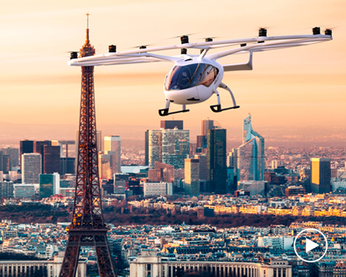 e-volo unveils volocopter 2X, the 18 rotor flying taxi set for use in 2018