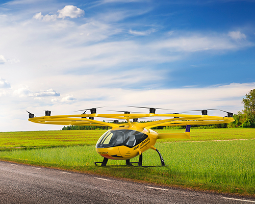 e-volo unveils volocopter 2X, the 18 rotor flying taxi set for use in 2018