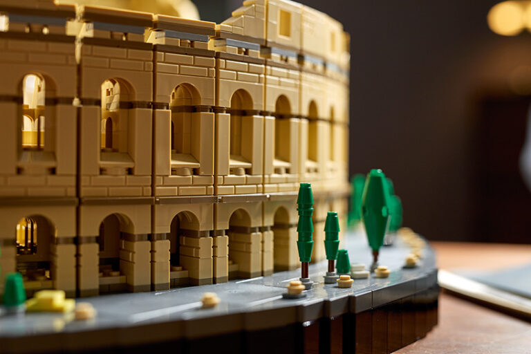 the 9,036-piece roman colosseum kit is LEGO's largest to date