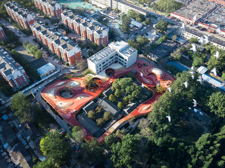 MAD architects completes 'yuecheng courtyard kindergarten' in beijing