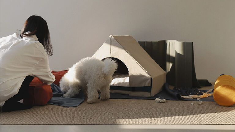 this modular house for dogs can be customized according to your pet's ...