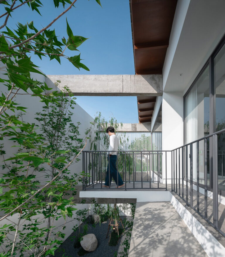 inly studio prioritizes privacy for 'the hidden' house in chiang mai ...