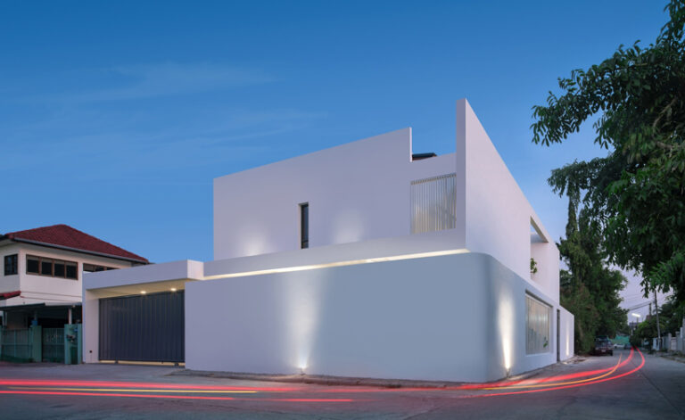 inly studio prioritizes privacy for 'the hidden' house in chiang mai ...