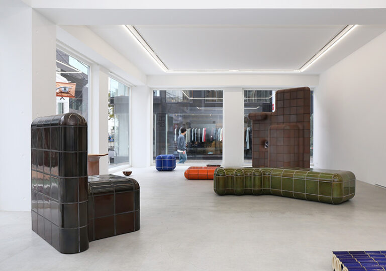 max lamb and kwangho lee design tajimi custom tile furniture